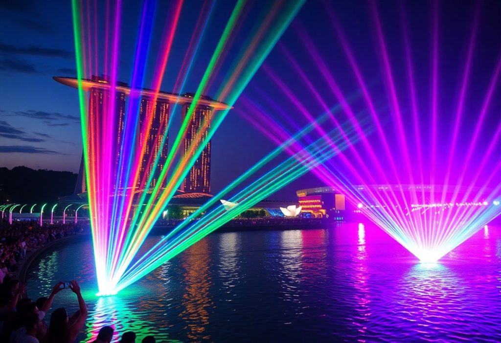 Curiosity: Best Views For Singapore Light Show | OFFICIAL